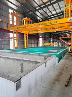 China Customized Lifting Capacity Span and Height Anodizing Line Hoist System for Automated Anodizing Hoist Transfer for sale