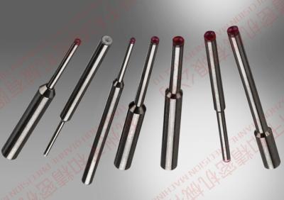 China Straightness Ra0.025 Ruby Tipped Stainless Steel Nozzle for Coil Winding Machines with 1800-2200 Vickers Hardness for sale