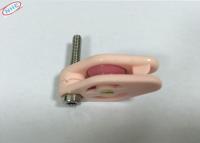 China Ceramic Guide Roller with Ra0.2 Polish and HRA88 Hardness for Coil Winding Wire Jump Prevention for sale