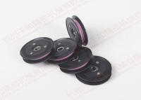 China Pink Roller Plastic Cable Pulley with High-Speed Bearing - 95% AL2O3 Ceramic Groove Ra0.2 Surface for sale