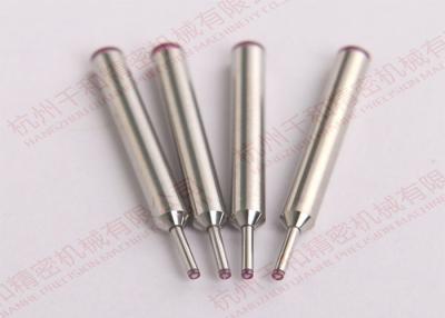 China Mirror Finished Ruby Tipped Coil Winding Nozzle - Stainless Steel with 1800-2200 Vickers Hardness for sale