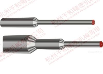 China Tungsten Carbide Coil Winding Machine Ruby Tipped Wire Guide Nozzle 0.04-12mm ID with 1800-2200 Vickers Hardness for sale