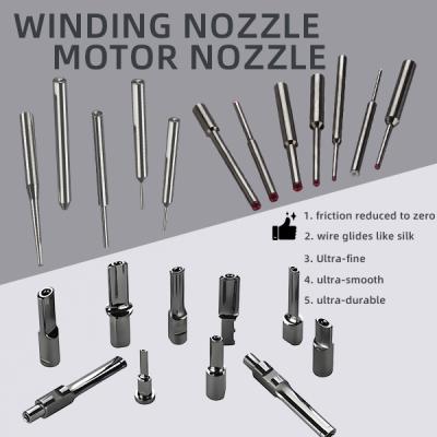 China Ultra-High Wear Resistance Carbide Wire Winding Guide Pin CW0505-2010-3510 3mm OD for sale