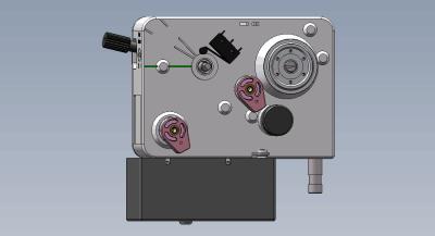 China Lightweight Wire 0.08mm Coil Winding Tensioner for sale