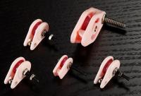 China High Resistance Ceramic Roller Guide Coil Winding Tensioner with Ra0.2 Polish and HRA88 Hardness for sale