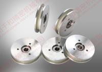 China White Aluminum Ceramic Wire Roller with Ra 0.2 Surface Finish for Coil Winding Machines in 6mm and 10mm Sizes for sale