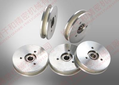 China White Aluminum Ceramic Wire Roller with Ra 0.2 Surface Finish for Coil Winding Machines in 6mm and 10mm Sizes for sale