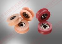 China Coil Winding Tensioner Ceramic Wire Guide Roller with HRA88 Hardness and Ra0.2 Surface Finish for sale