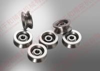 China High Precision Stainless Steel Ceramic Wire Guide Pulley 10mm Mirror Polishing for sale