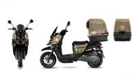 China SLEEU Electric Scooter EEC Certified Food Delivery Motorcycle 1200W 60V Factory Direct for sale