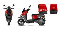 China SLEEU Electric Scooter EEC Certified Food Delivery Motorcycle 1200W 60V Factory Direct for sale