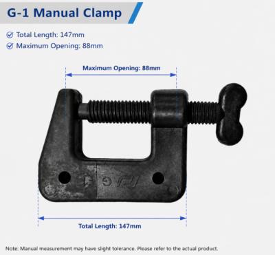 China G Clamp Aluminum Anodizing Jig 40mm Opening Industrial Heavy Duty G Clamps for sale