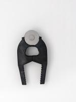 China 26mm Opening Pneumatic Clamping Devices Aluminum Surface Treatment Clamp for sale