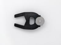 China Serrated Jaw Aluminum Profile Anodizing Clamp Anti Slip Racking For Surface Treatment for sale