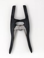 China Extrusion Profile Anodizing Manual Clamps Serrated Jaw Fixture for sale