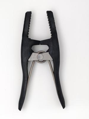 China Extrusion Profile Anodizing Manual Clamps Serrated Jaw Fixture for sale