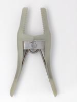 China Serrated Jaw Manual Anodizing Clamp For Aluminum Profiles Surface Treatment Fixture for sale