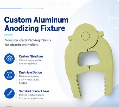 China Non Standard Customized Clamp Aluminum Profiles OEM Anodizing Clamps for sale