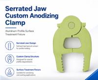 China Surface Treatment  Customized Clamp CAD  Electrophoresis Anodizing Clamp Fixture for sale