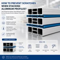 China Prevent Scratches  Profile Protector Silicone Eco Friendly Aluminum Profiles Protector for sale