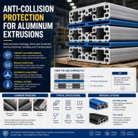 China Aluminum Extrusions Profile Protector Anodizing  Electrophoresis Anti Collision Protection for sale