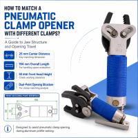 China Auxiliary  Clamp Opener 194mm Dual Point Mechanical  Fixture Opener for sale
