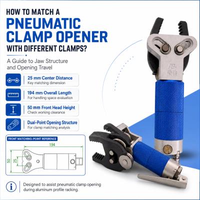 China Auxiliary  Clamp Opener 194mm Dual Point Mechanical  Fixture Opener for sale