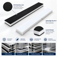 China Why Are EVA Protective Spacer Strips Needed During Aluminum Profile Fabrication? for sale