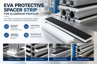 China From Production Line to the Next Process: How EVA Spacers Protect Aluminum Profiles During Transfer for sale