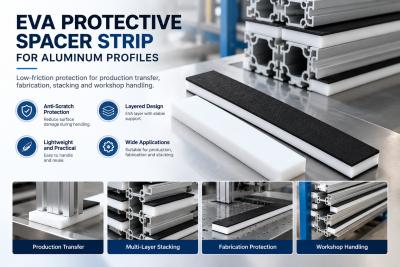 China From Production Line to the Next Process: How EVA Spacers Protect Aluminum Profiles During Transfer for sale