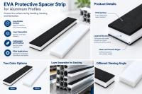 China Why Do Stacked Aluminum Profiles Need Layer Separation? How to Use EVA Spacer Strips Correctly for sale