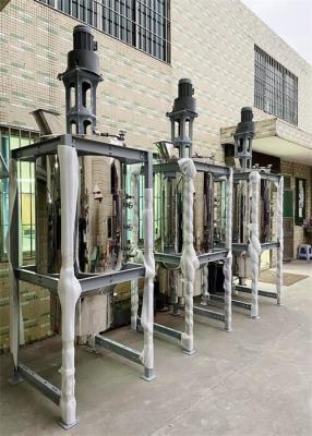 China Sticky Regrind Material PET Crystallizer Dryer Closed Loop SUS Steel For PLA PA TPU for sale