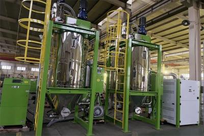 China 100-1000 Kg/H PET Crystallizer Dryer With Multi Stage Filtration System for sale