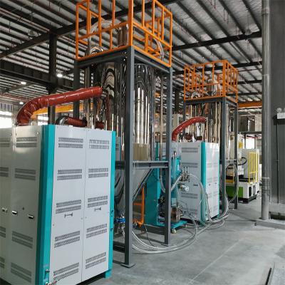 China Powerful Industrial Desiccant Dehumidifier Honeycomb Rotor 1000kg Hopper Capacity 60-4000m3/h Process Airflow for sale