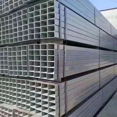 China Q235 Q345 Galvanized Square Rectangular 2X4 2X3 2X2 Steel Tubing for Automotive Parts for sale