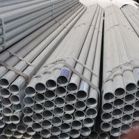 China Invoicing by actual weight 20ft 2 inch galvanized steel pipe for construction tube for sale