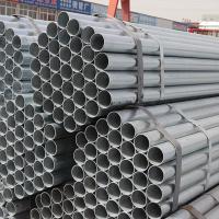 China 100mm 4.5mm thick 6m length galvanized steel pipes used for street lighting poles for sale