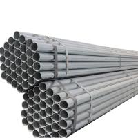 China ASTM Square Galvanized Tube , Chs Steel Tube For Sanitary Butt Welding Neck Flange for sale
