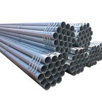 China ASTM Square Galvanized Tube , Chs Steel Tube For Sanitary Butt Welding Neck Flange for sale