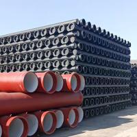 China 200mm 300mm 350mm 400mm EN545 EN598 Ductile Iron Pipe With K9 C25 C30 C40 for sale