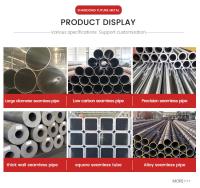 China Square / Round Seamless Steel Pipe Steel Tube E355 A53 A106 A333 A335 for sale