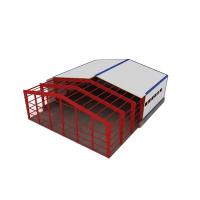 China Tolerance ±1% Container House with Light Steel Structure Frame and Painted Finish for sale