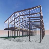 China Custom Warehouse Workhouse Steel Structure Building Shed with Customized Color Design for sale