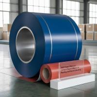 China Polyvinylidene Fluoride PVDF Coated Colored Steel Coil Corrosion Resistant Material for Roofing Wall Panels and Building for sale