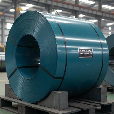 China 10 Years At Least Color Coated Steel Coil Featuring Surface Hardness ≥2H Perfect for Industrial Equipment and Structures for sale