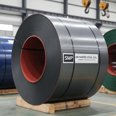 China Hot Rolled Steel Color Coated Steel Coil for Durable Roofing Cladding and Structural Building Projects for sale