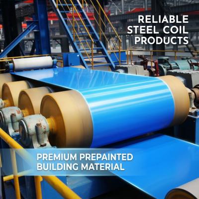 China Φ508mm Or Φ610mm Color Coated Steel Coil From Manufacture And Trading Company Suitable For Roofing Cladding And Construction Projects for sale