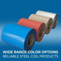 China BV Inspection Color Coated Steel Coil Base Steel Thickness 0.12mm to 3.0mm Manufacture And Trading Company Supply And Control for sale