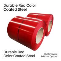 China Coated Color Coated Steel Coil Galvanized Baseplate Designed for Long Lasting Roofing Wall Panels and Building Materials for sale