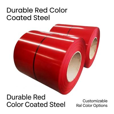 China Coated Color Coated Steel Coil Galvanized Baseplate Designed for Long Lasting Roofing Wall Panels and Building Materials for sale
